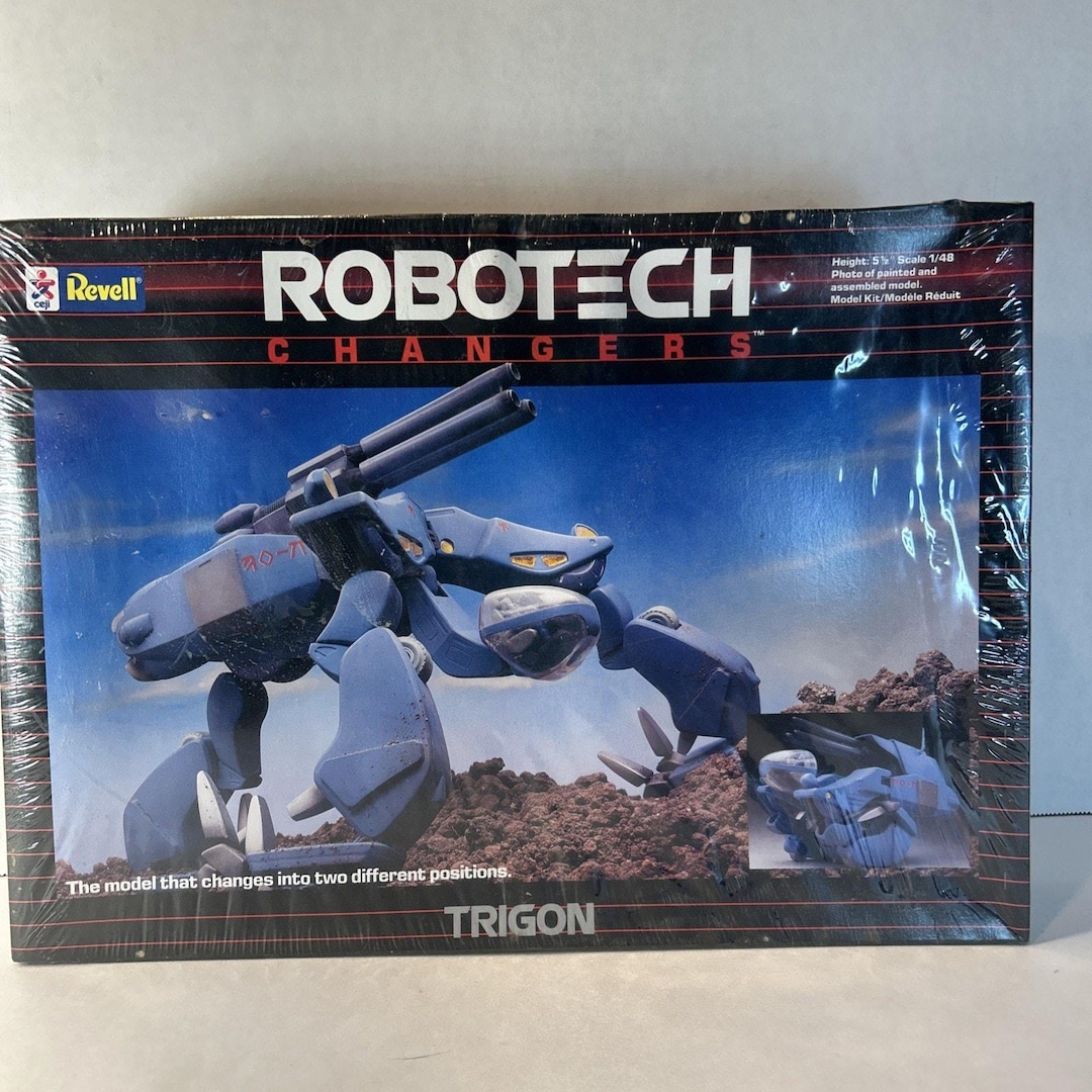 Robotech Changers Trigon Transformable Model Kit Sealed - Etsy