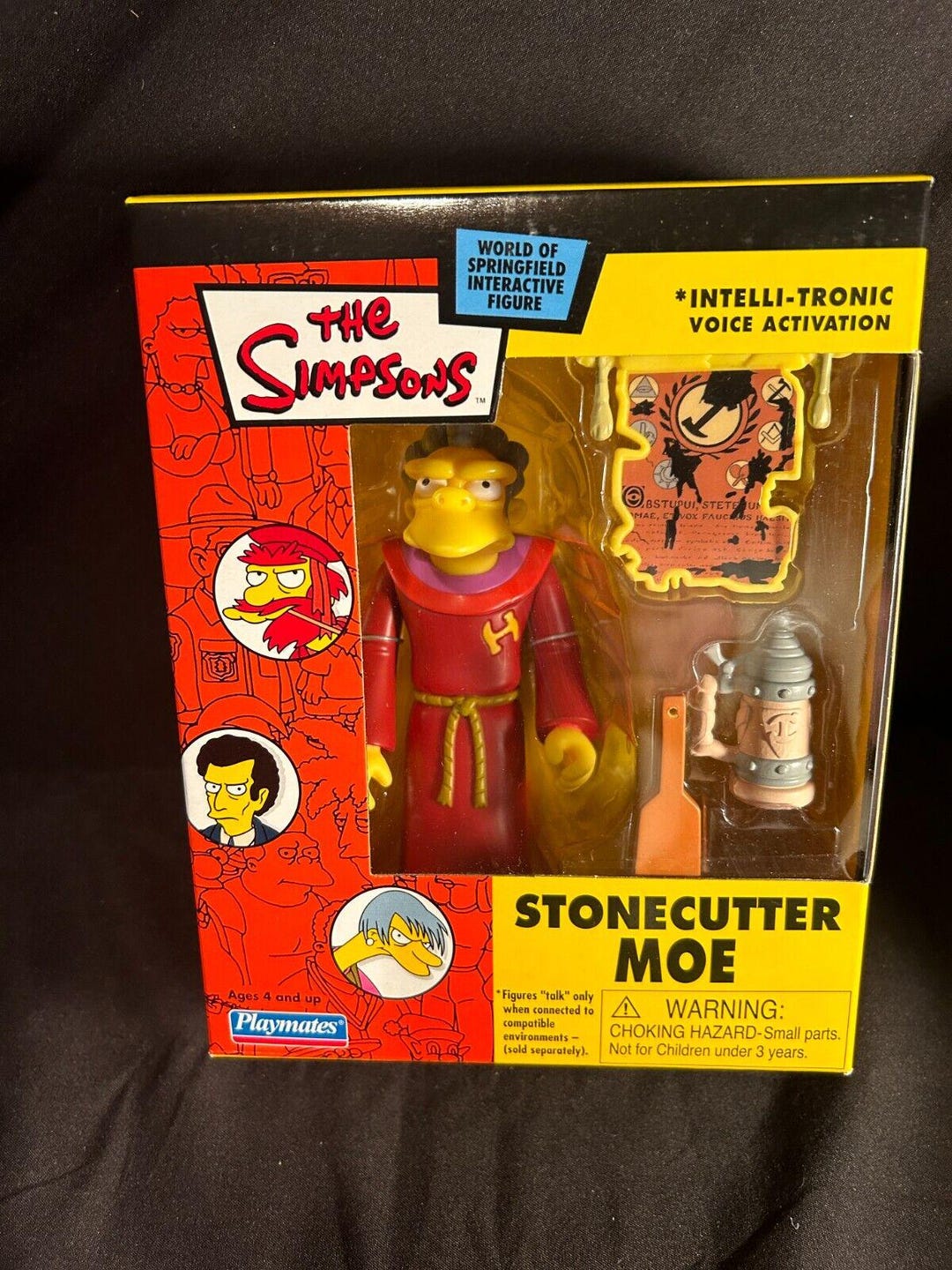 Stonecutter Moe the Simpson's World of Springfield Unopened Playmates ...