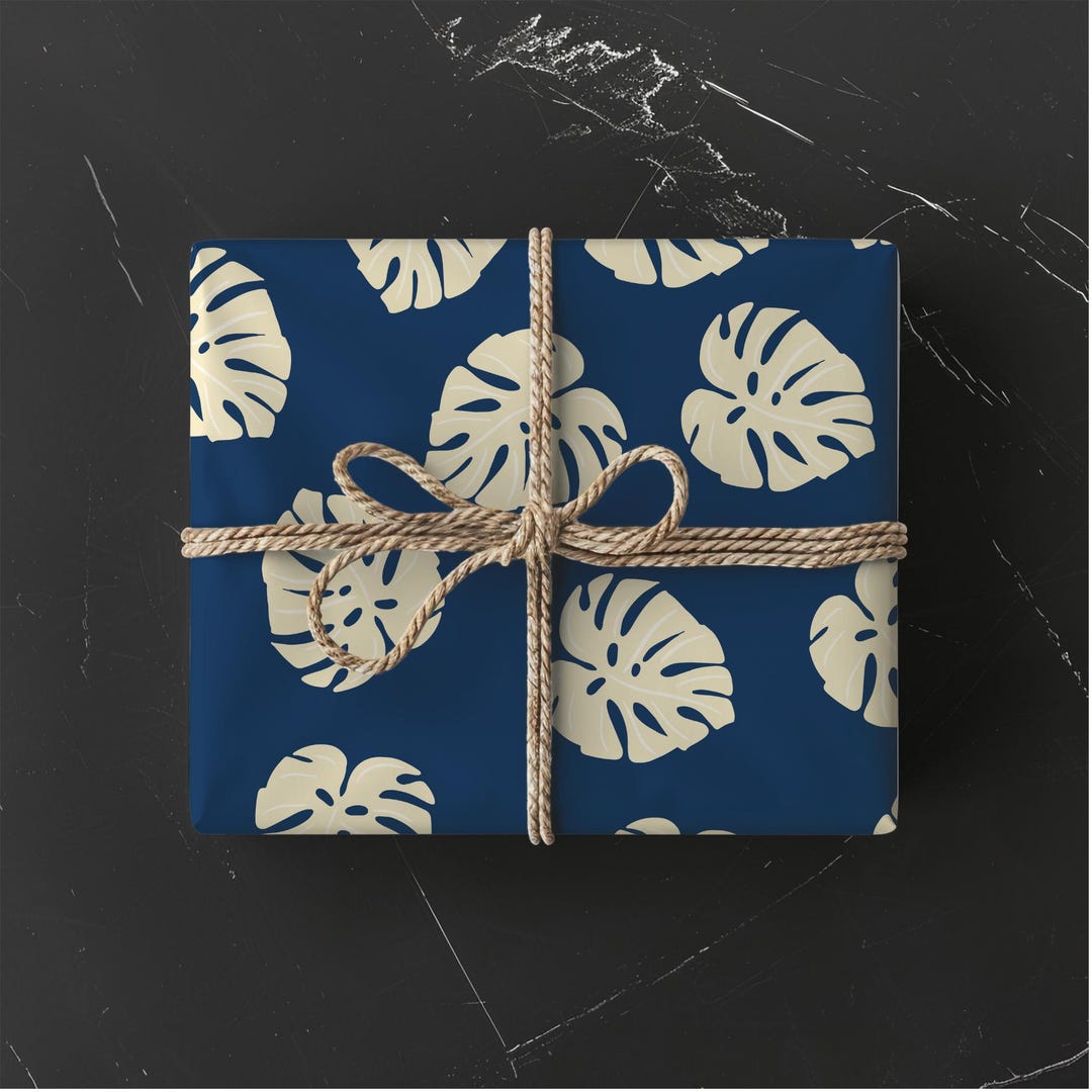 Tropical Wrapping Papers, Beach Theme Gift Wrap, Summer Birthday Wrap ...