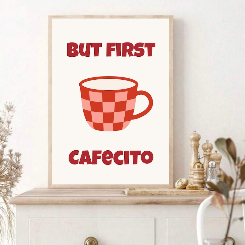 Cafecito Sign - Etsy