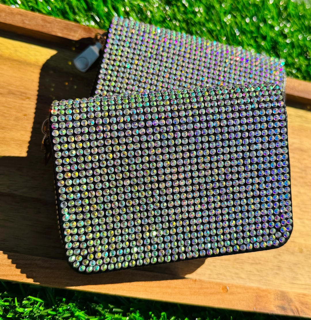 Handmade Rhinestone Wallet – Glam Girl Bling Wallet - Etsy