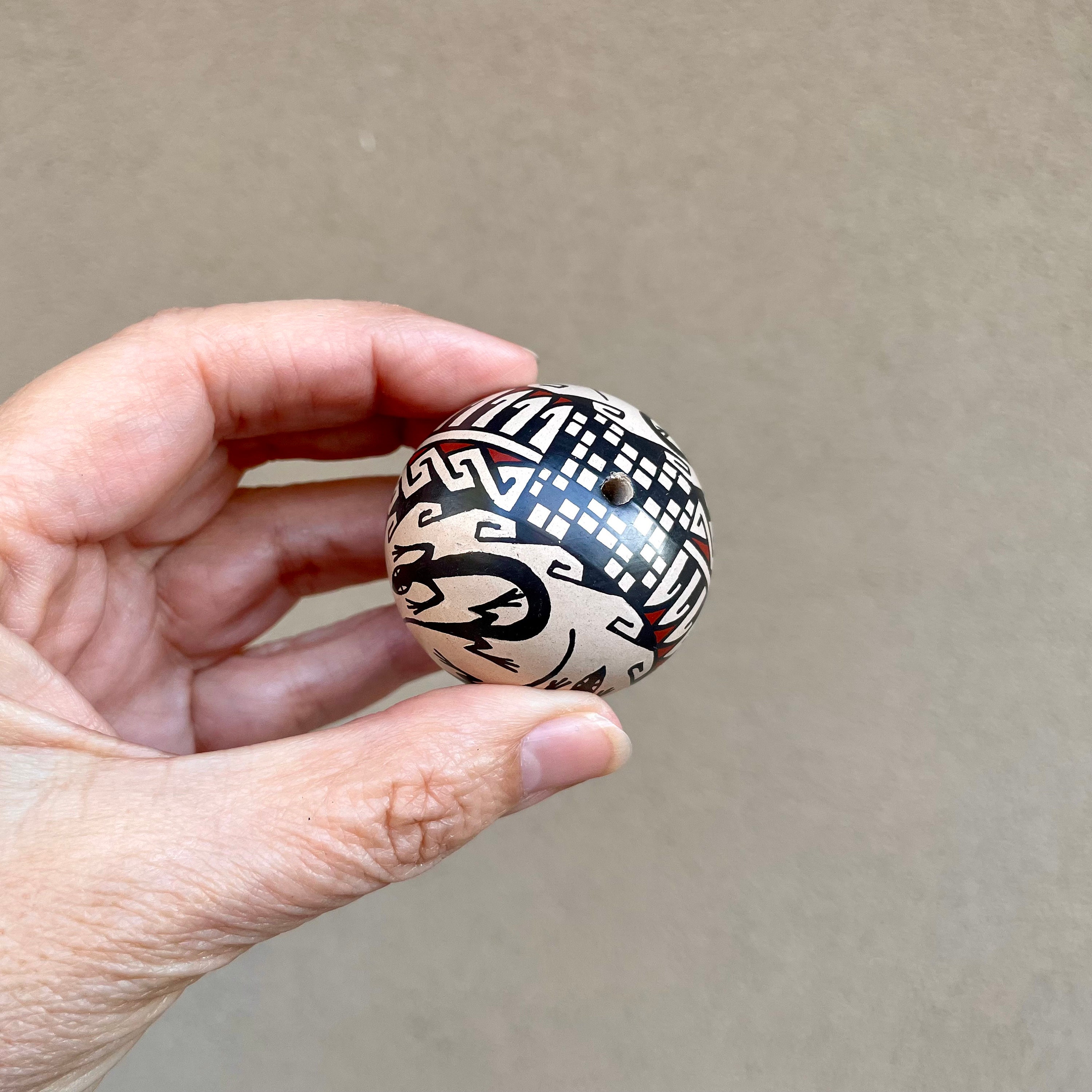 Mata Ortiz Small Miniature Seed Pot Casas Grandes Mexican Pottery ...