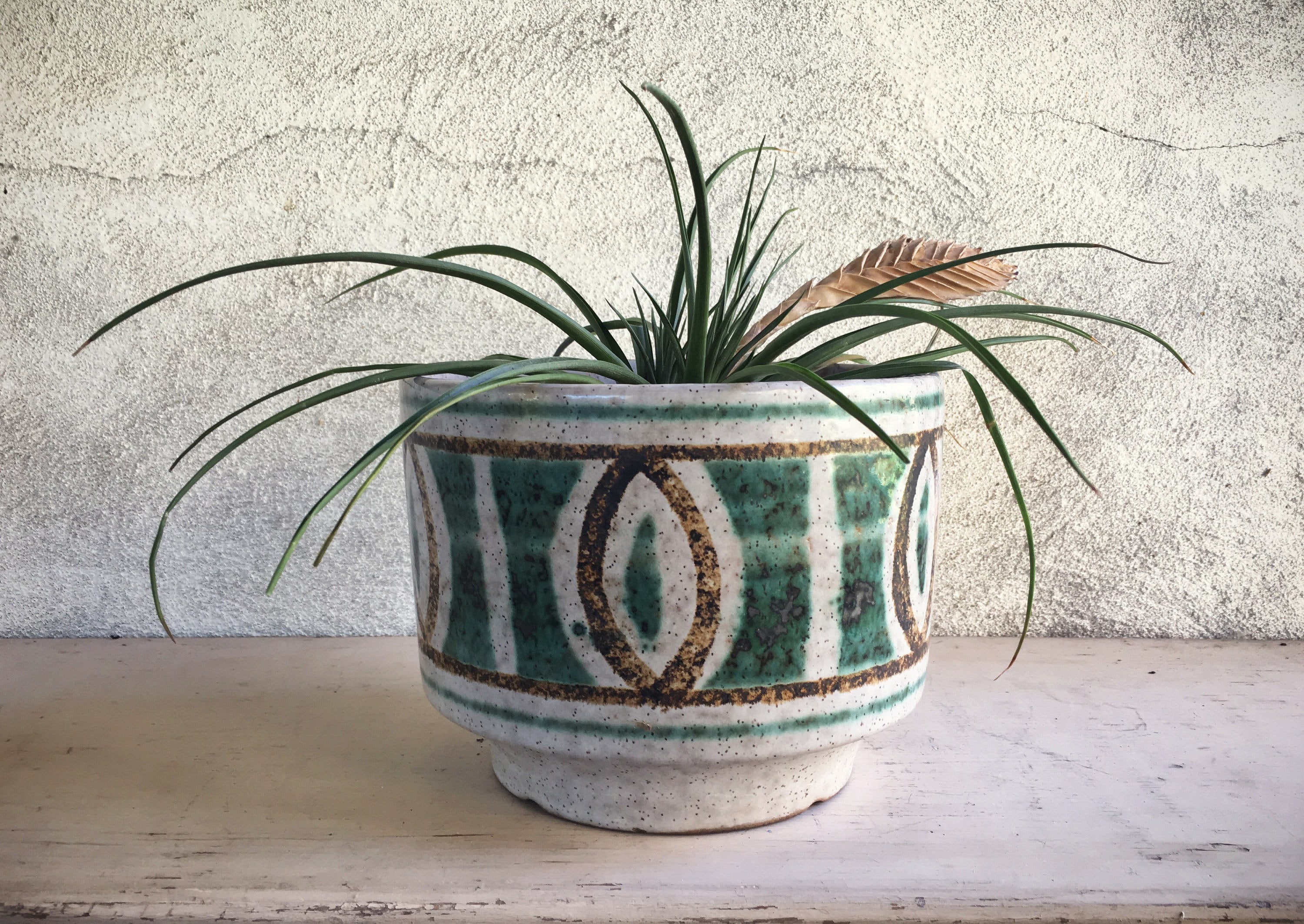 Pottery Craft Stoneware Planter Pot Made in USA Mid Century Decor ...