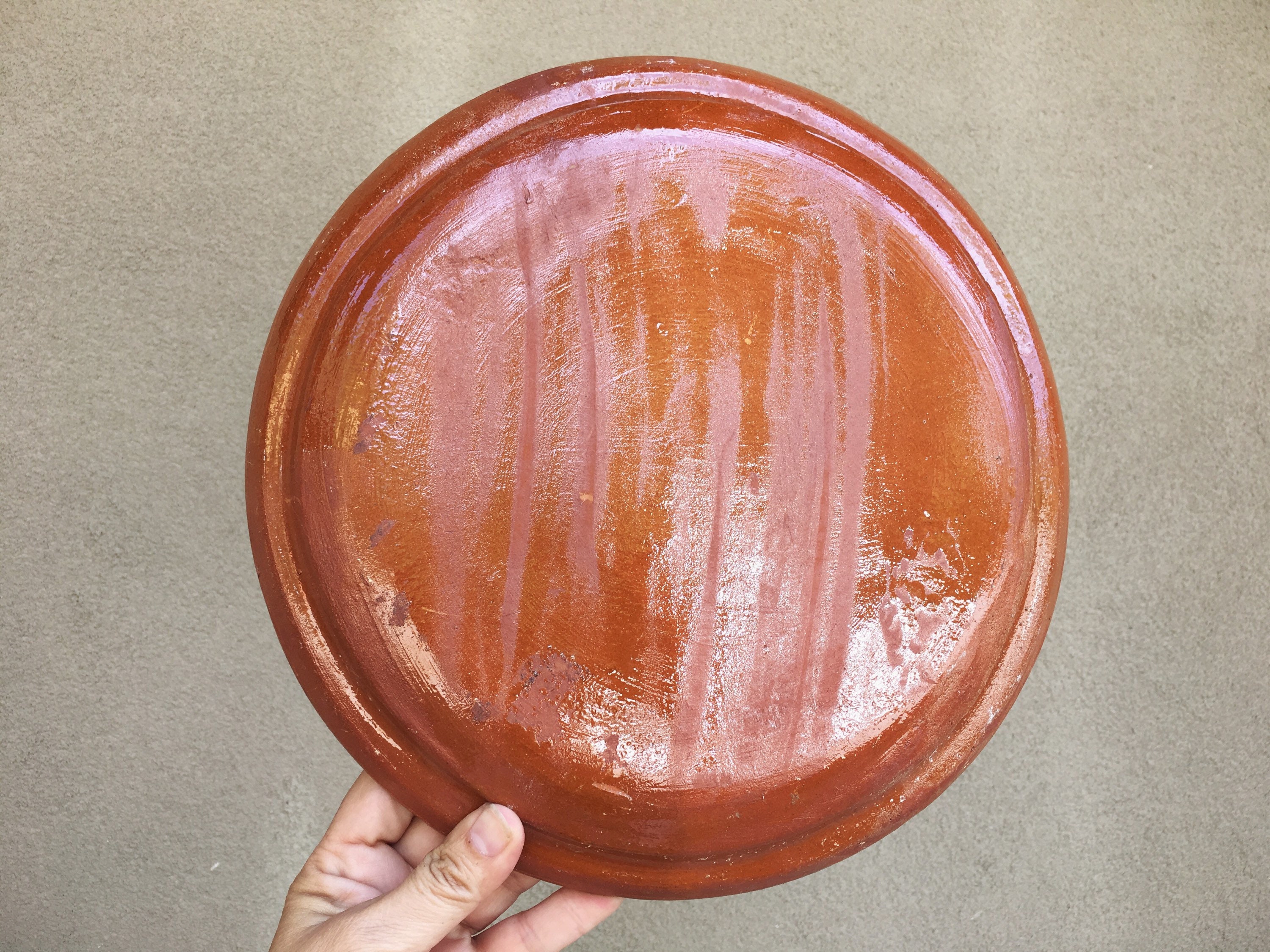 Mexican Pottery Plate Black Bird Decor Redware Mexican Decor Capula ...