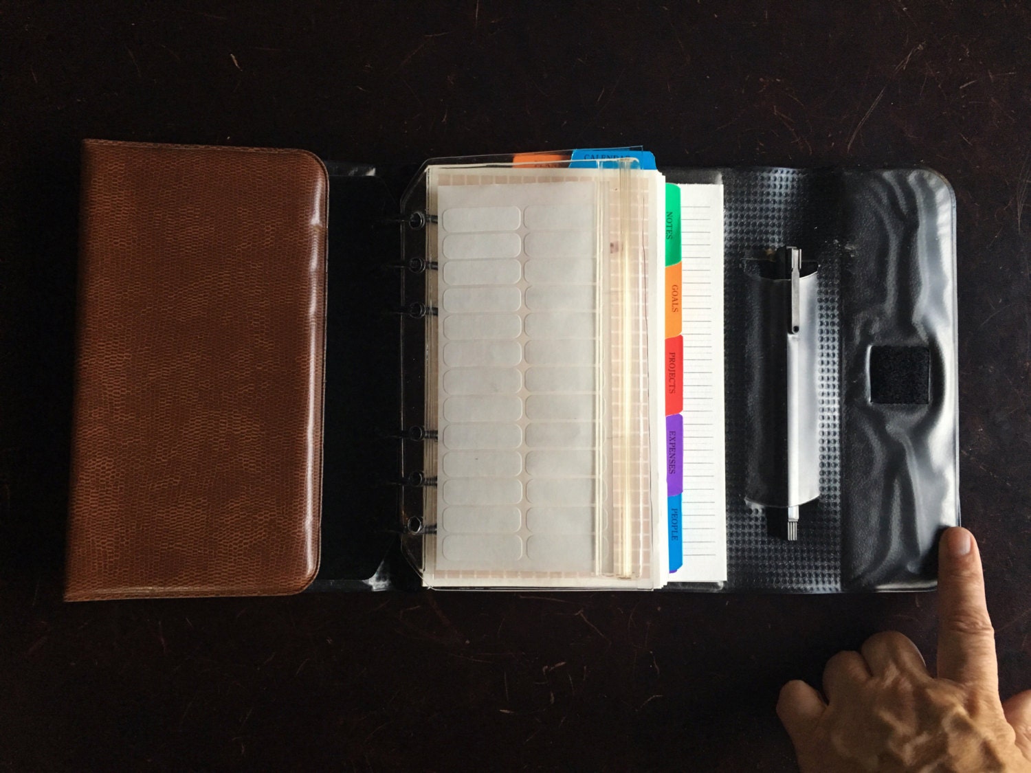 1980s Never Used 6 ring Binder 5 X 7 Data Mate Deluxe Edition Day 1980s Never Used 6 ring Binder 5 X 7 Data Mate Deluxe Edition Day