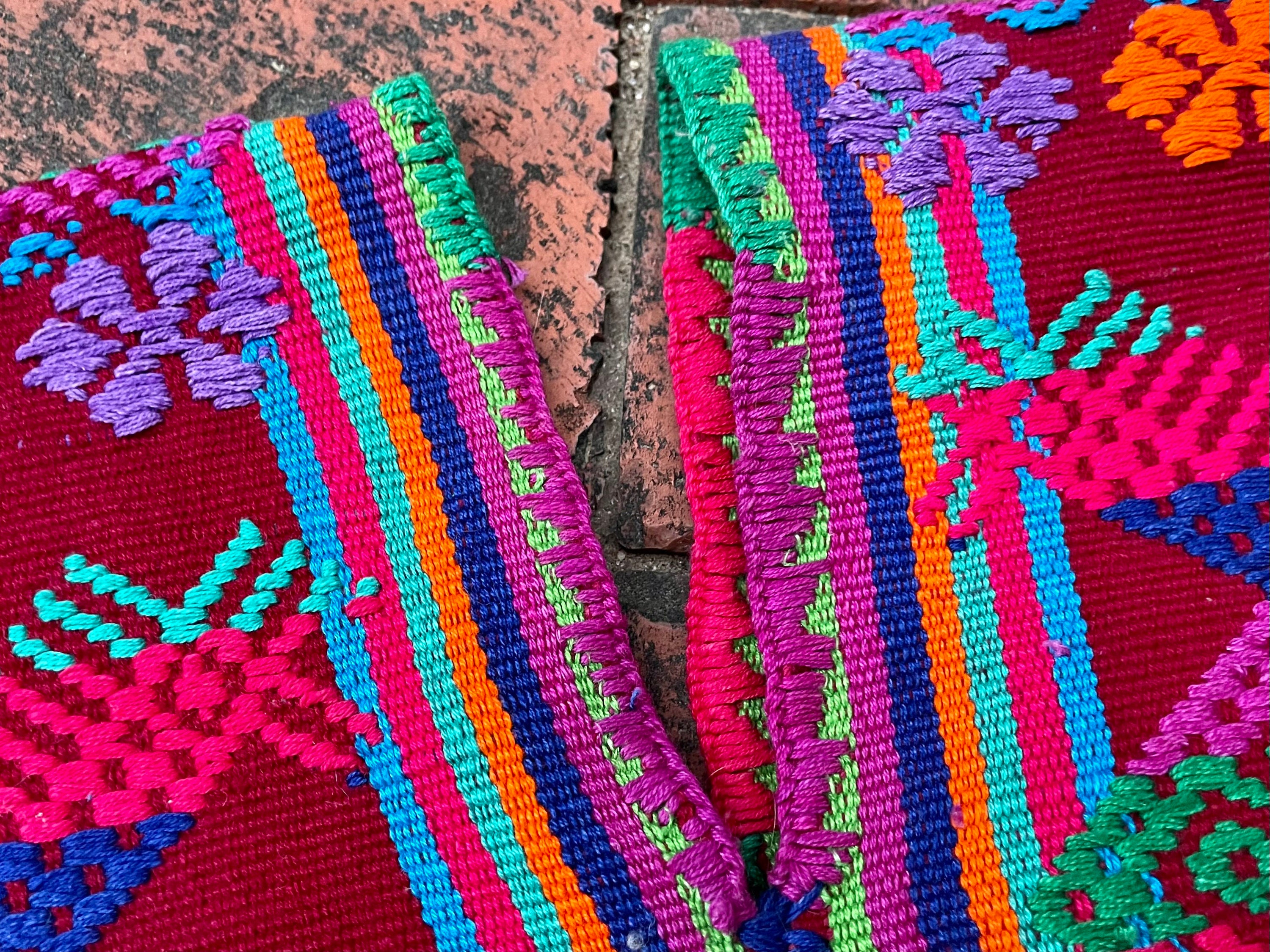 Vintage Woven Huipil Guatemalan Blouse (Head Opening Small, Bohemian ...