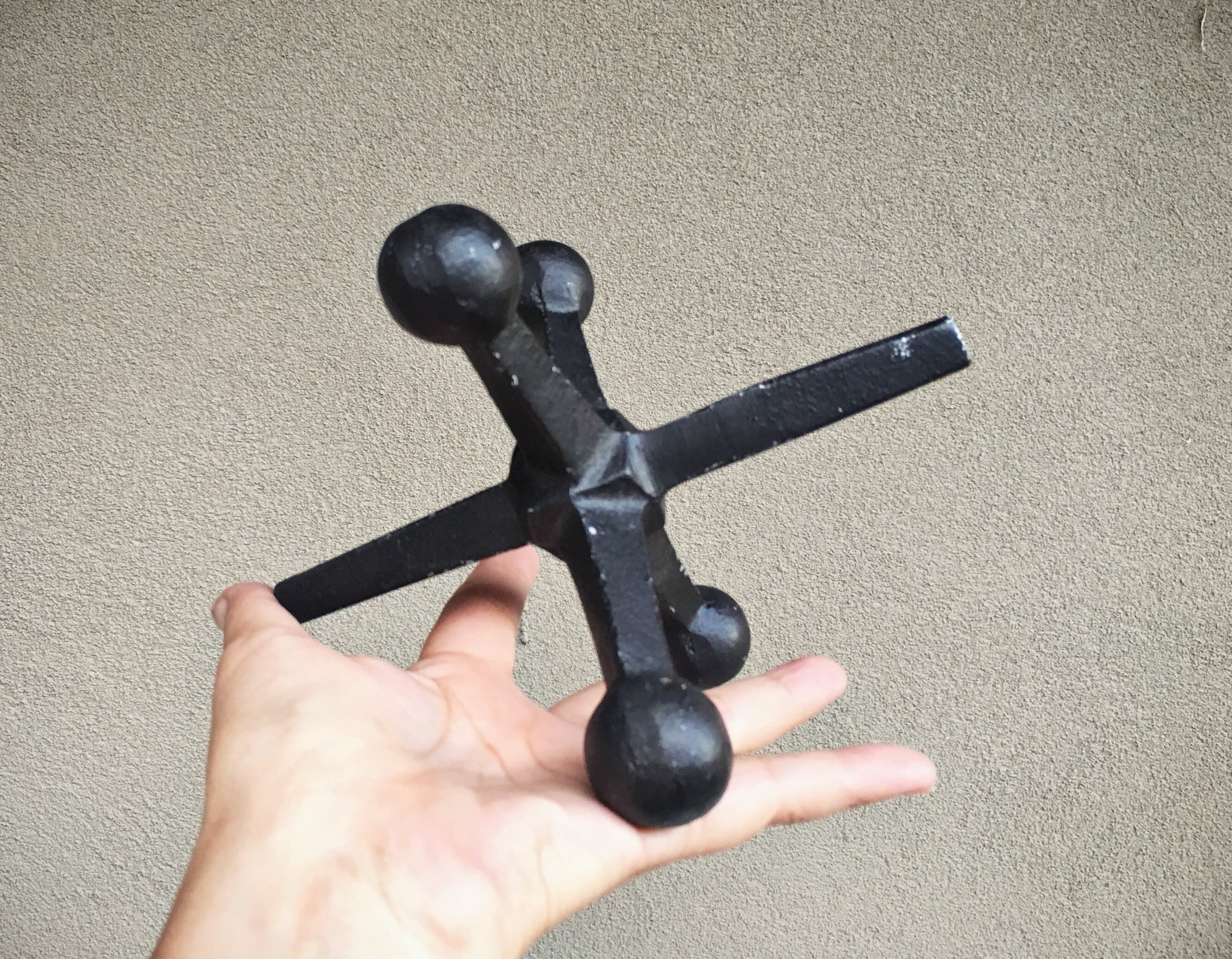 Two Vintage Oversized Jacks Metal Bookends, Industrial Decor, Nursery ...