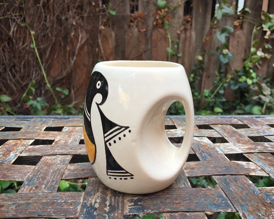 Vintage Handmade Native American Mug from Acoma New Mexico, Native ...