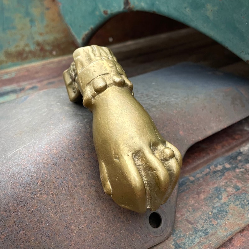 Brass Hand - Etsy