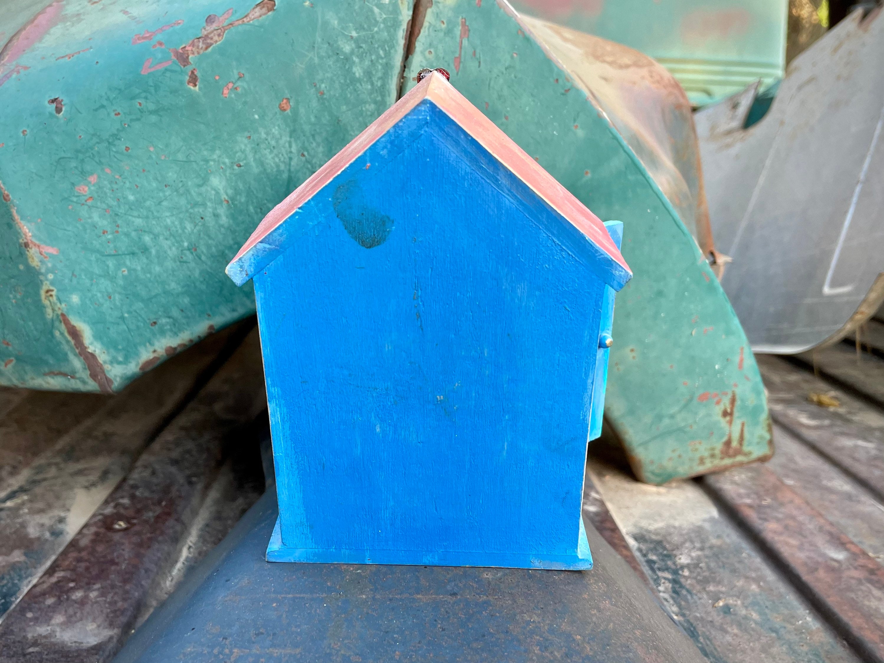 Small Artisan Made Wood Shrine Homage to Frida and Our Lady of ...
