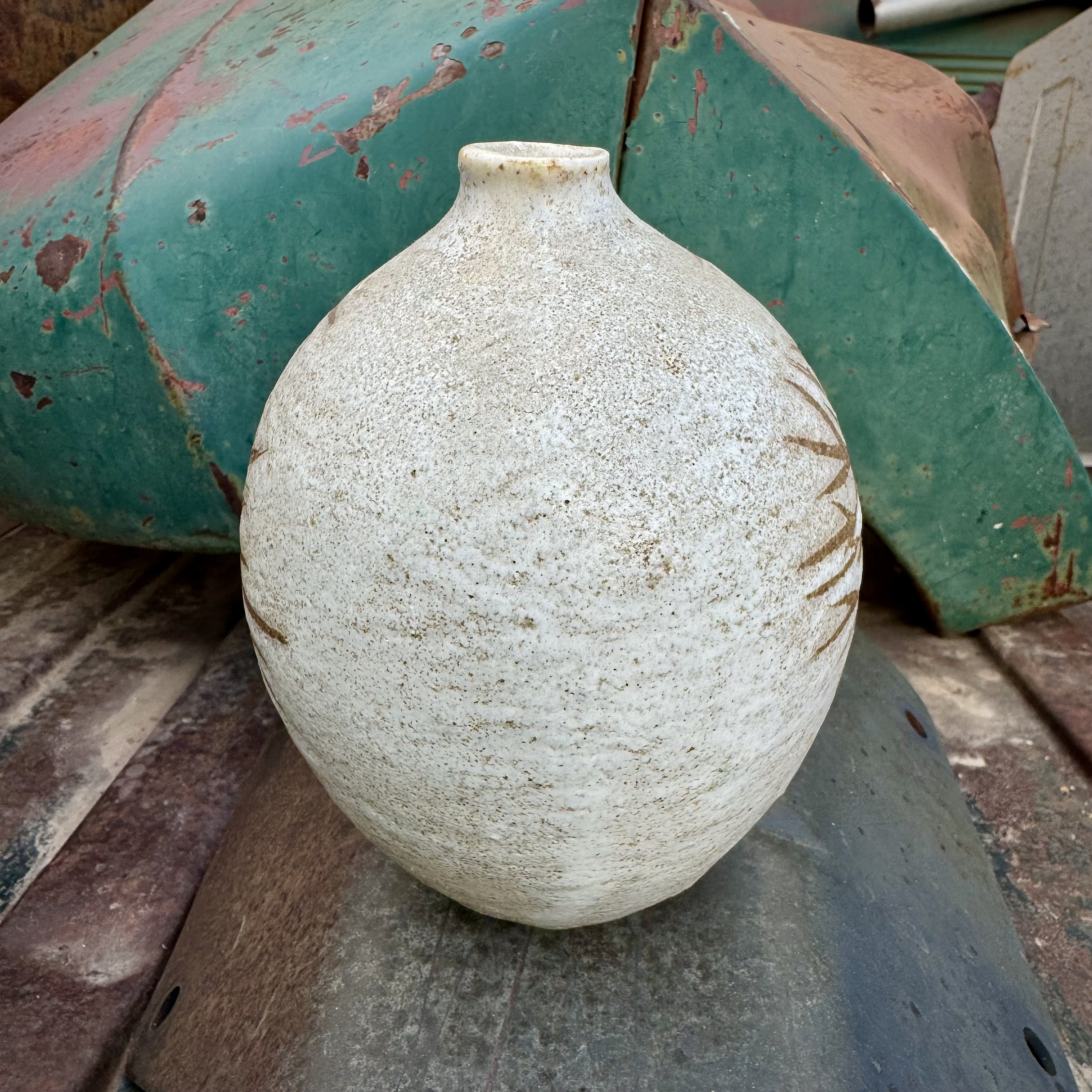 Vintage Art Studio Pottery Tree Vase by Anderson Design, Natural ...