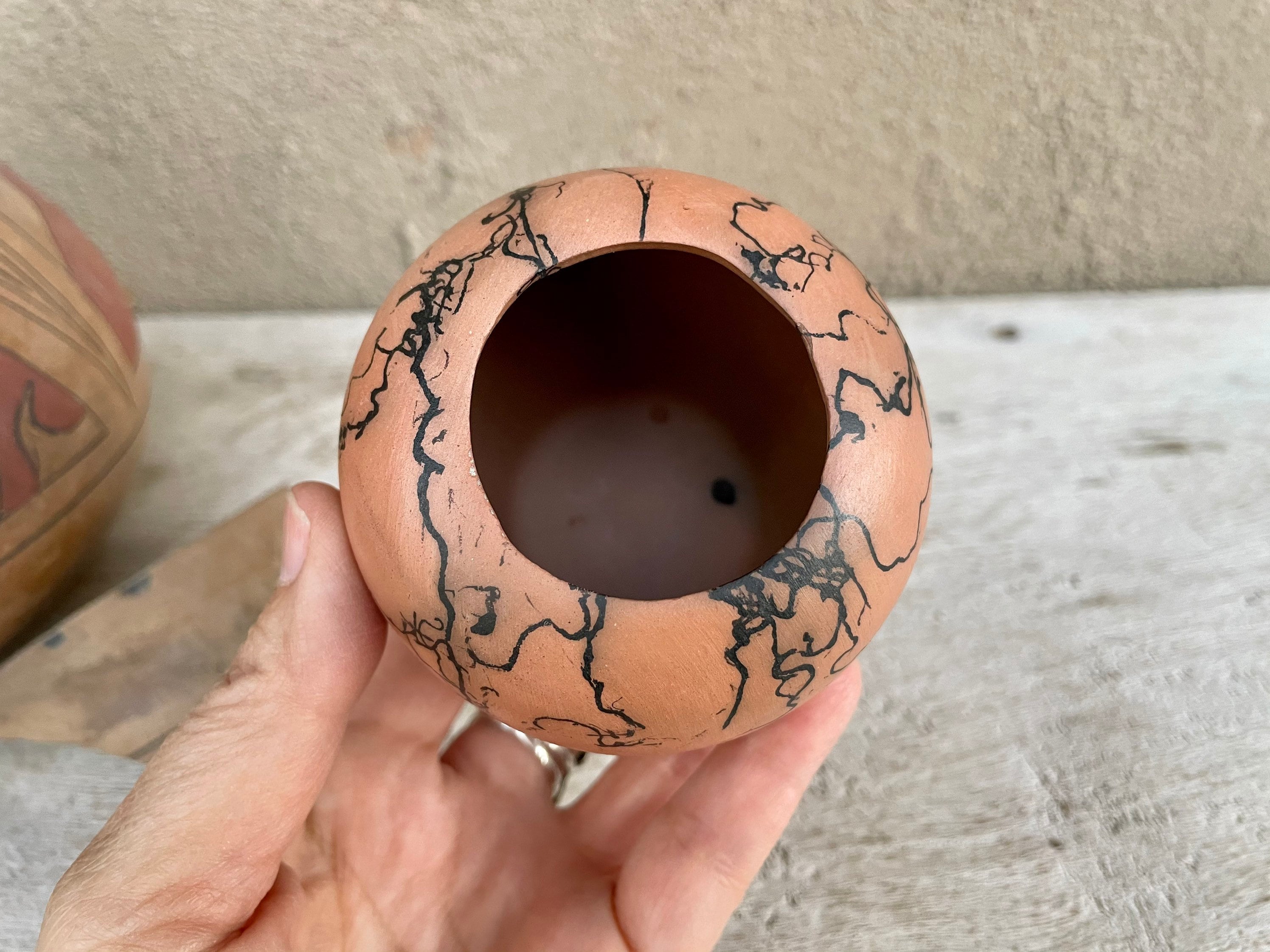 Horse Hair Pottery New Mexico Clay