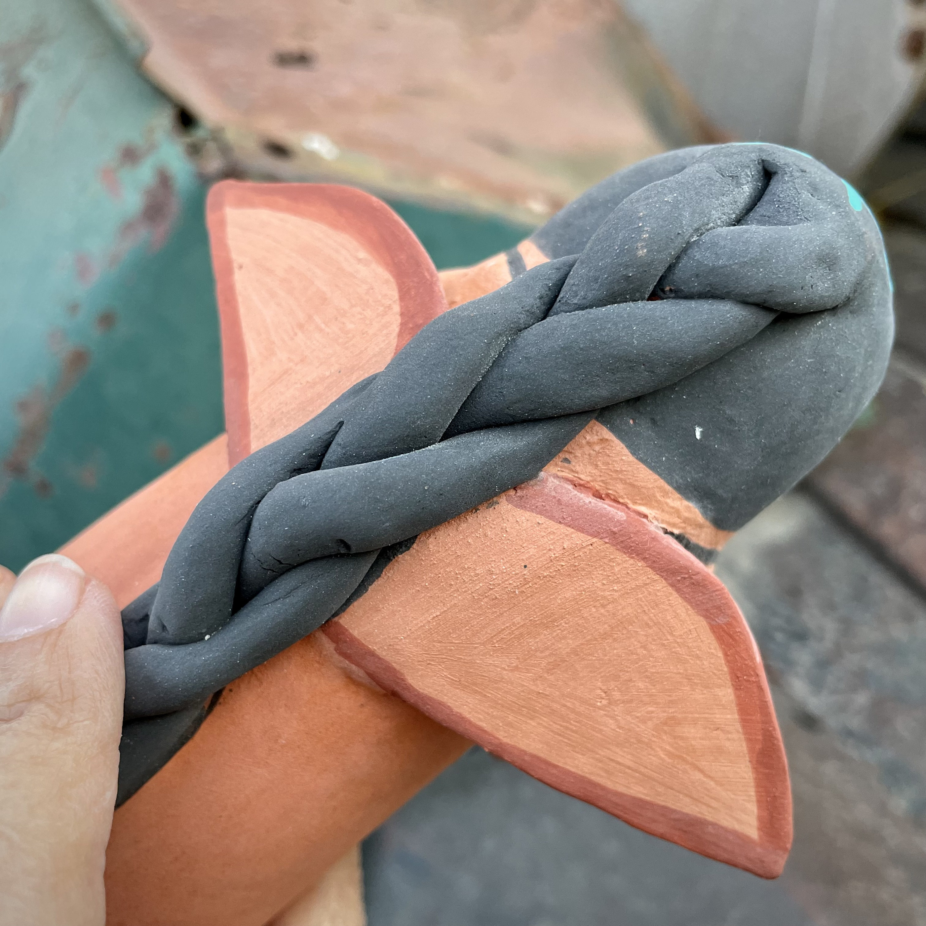 Signed I. Castillo Acoma Pottery Angel Storyteller Figurine, Vintage ...