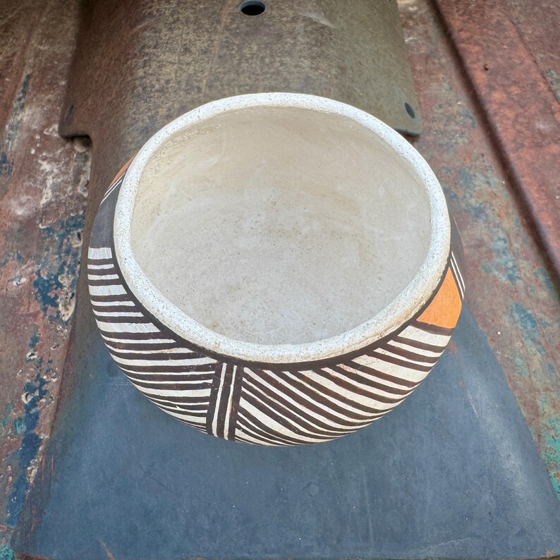 Vintage Acoma Pot Jar Small Approx 3" Tall Signed Lori Garcia, Native ...