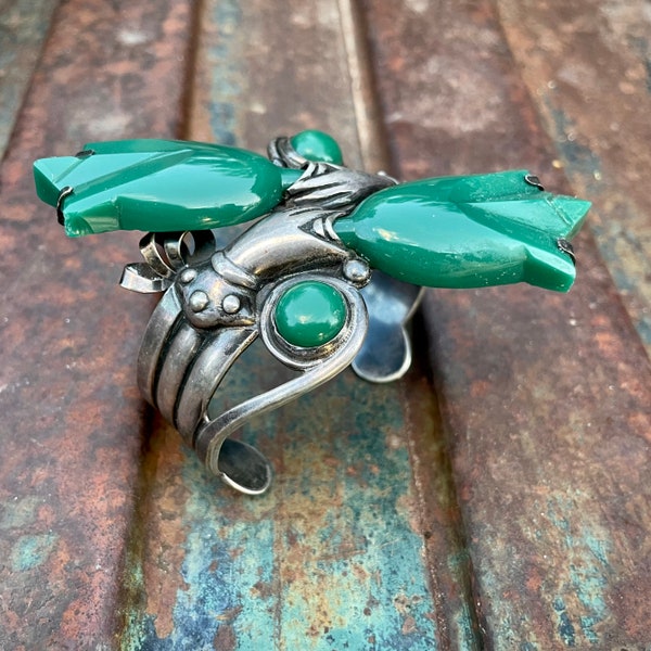 Taxco Silver Bracelet - Etsy