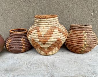 Mexican Woven Baskets - Etsy
