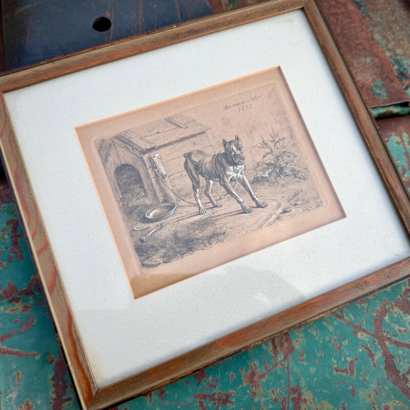Dog Etching - Etsy