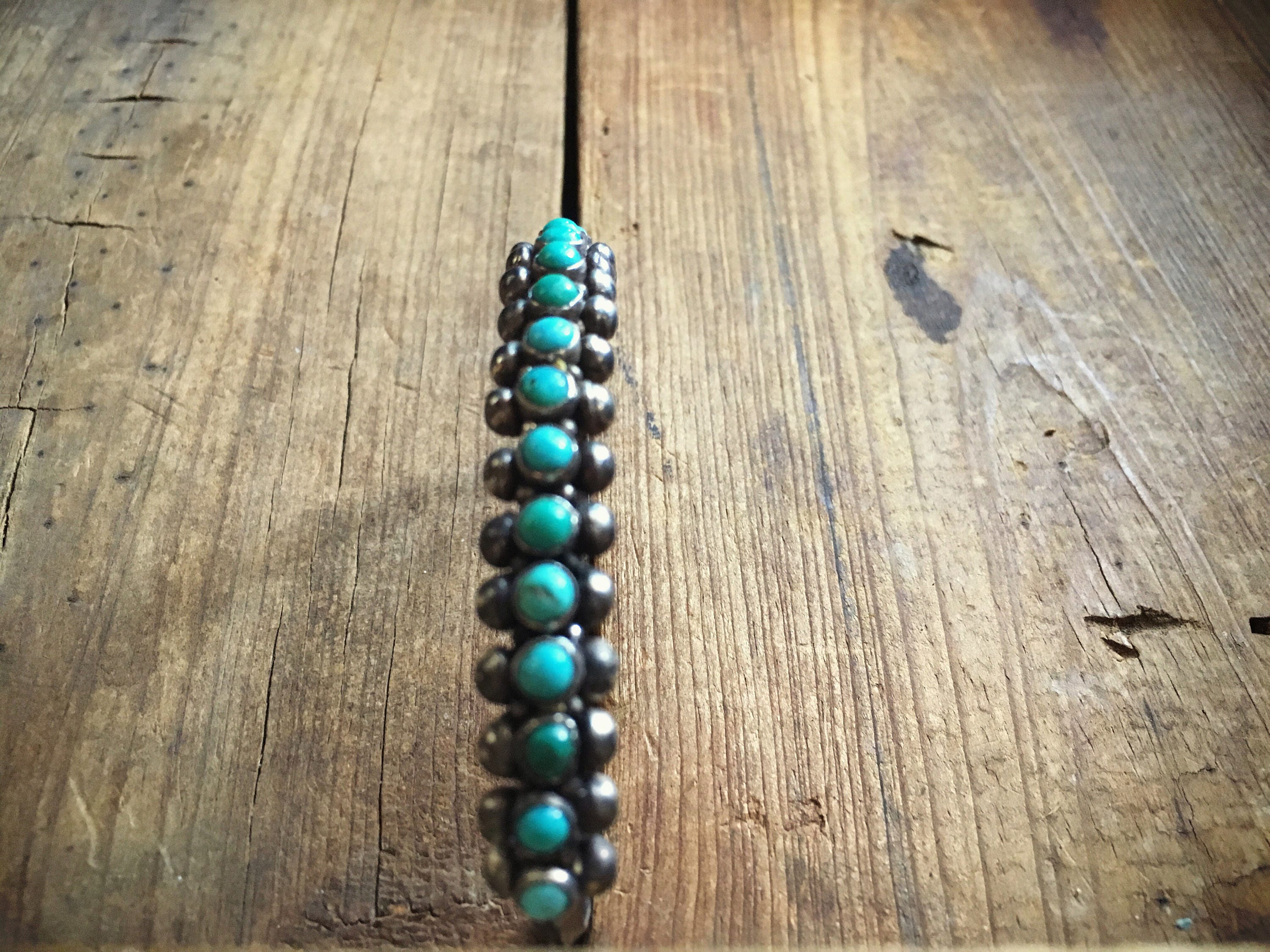 1940s turquoise silver vintage snake eye cuff Southwestern bracelet ...