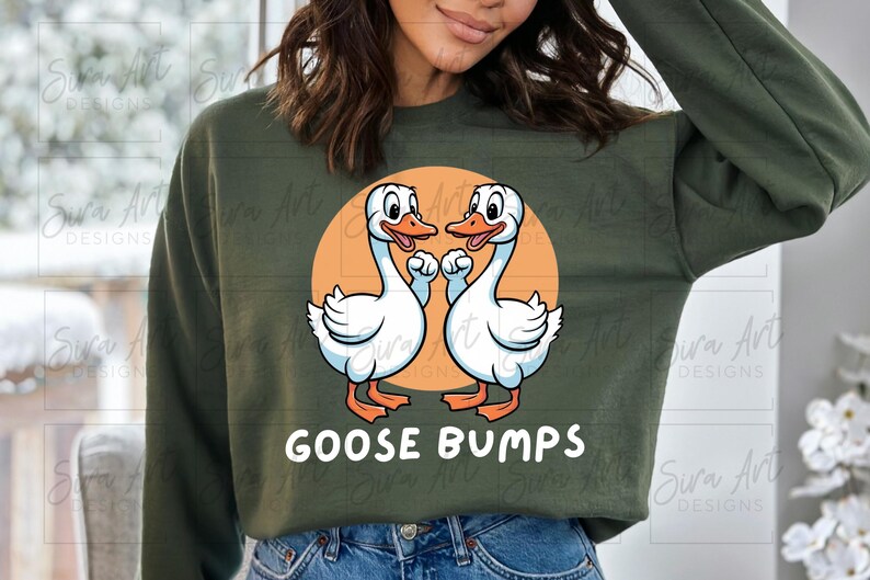 Goose Bumps PNG, Goose Design Png, Funny Png, Trendy PNG, Popular PNG ...