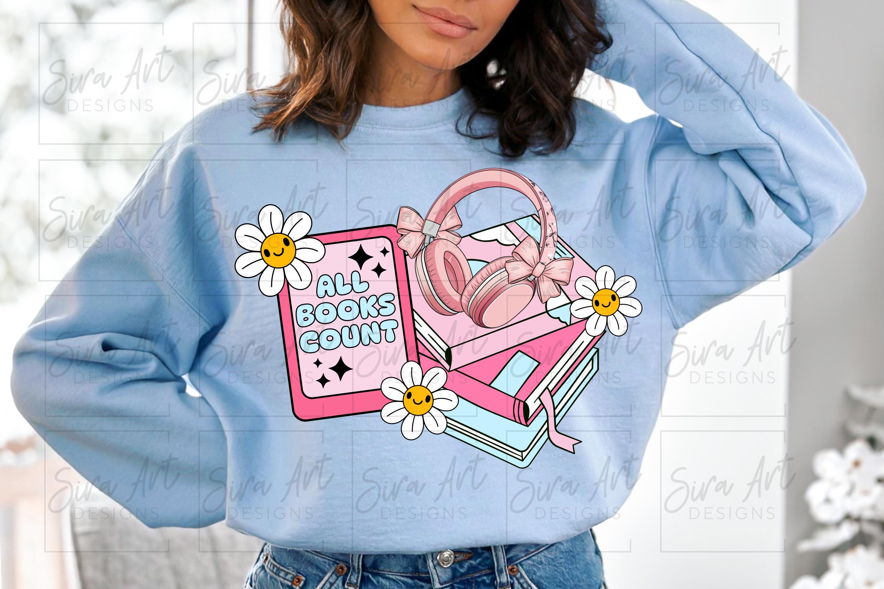 All Books Count PNG, Bookish Png, Kindle Girlie PNG, Audiobook Girlie ...