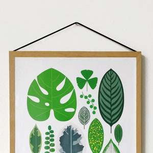 A3 Leaves Print - Etsy