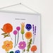 A3 Edible Flowers Print - Etsy