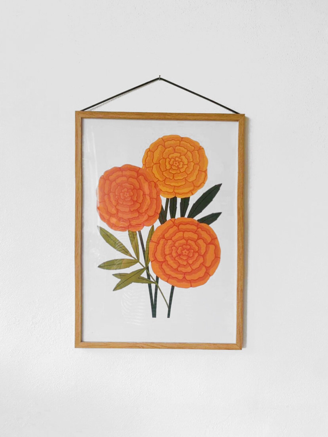 A3 Marigold Print - Etsy