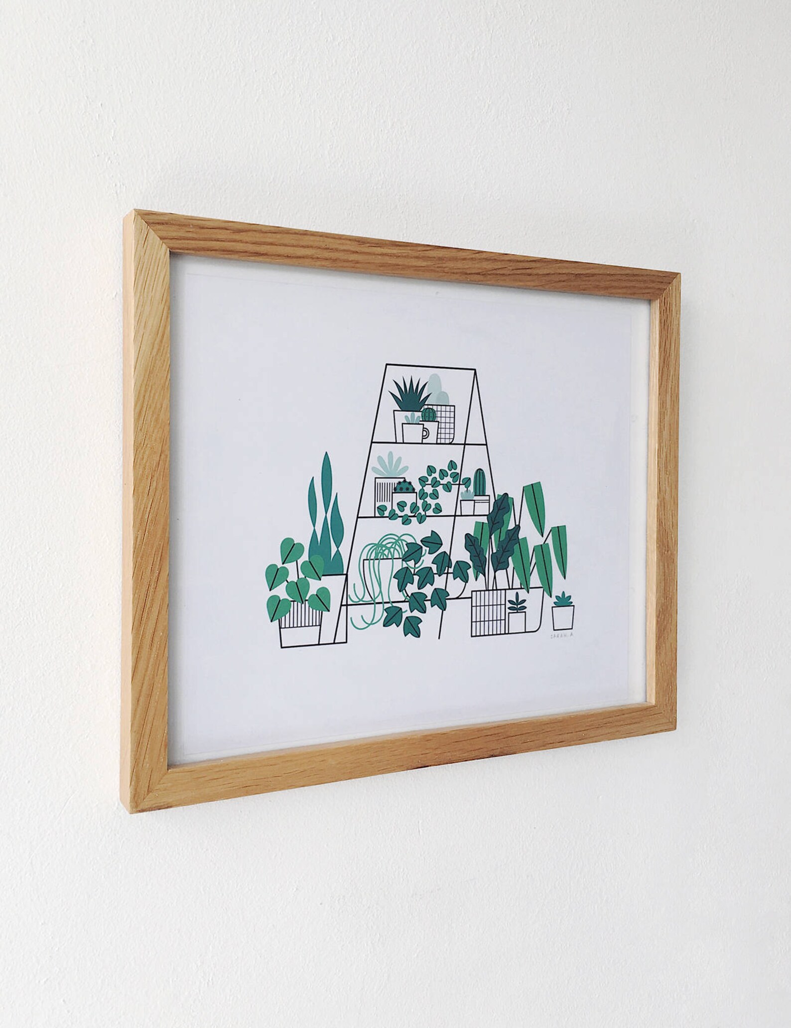 A4 Plant Ladder Print - Etsy