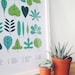 A3 Leaf Types Print - Etsy UK