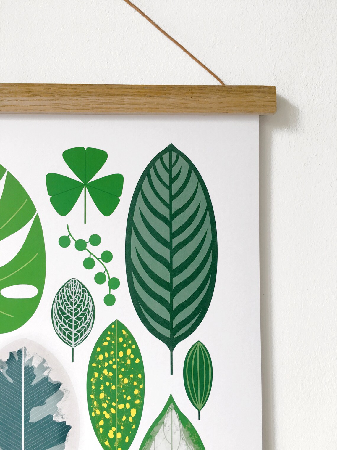 A3 Leaves Print - Etsy