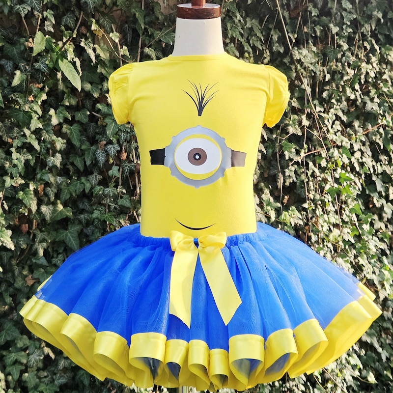 Minion Tutu Dress - Etsy