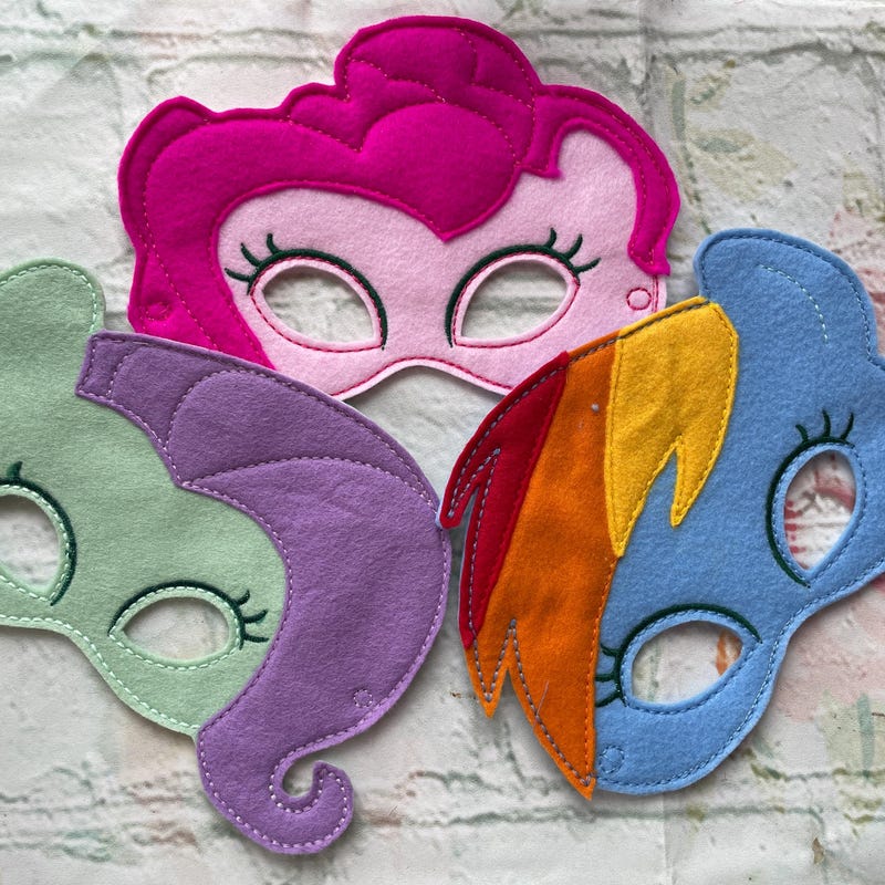 My Little Pony Mask - Etsy
