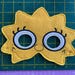Handmade Simpson Character Felt Face Masks - Etsy