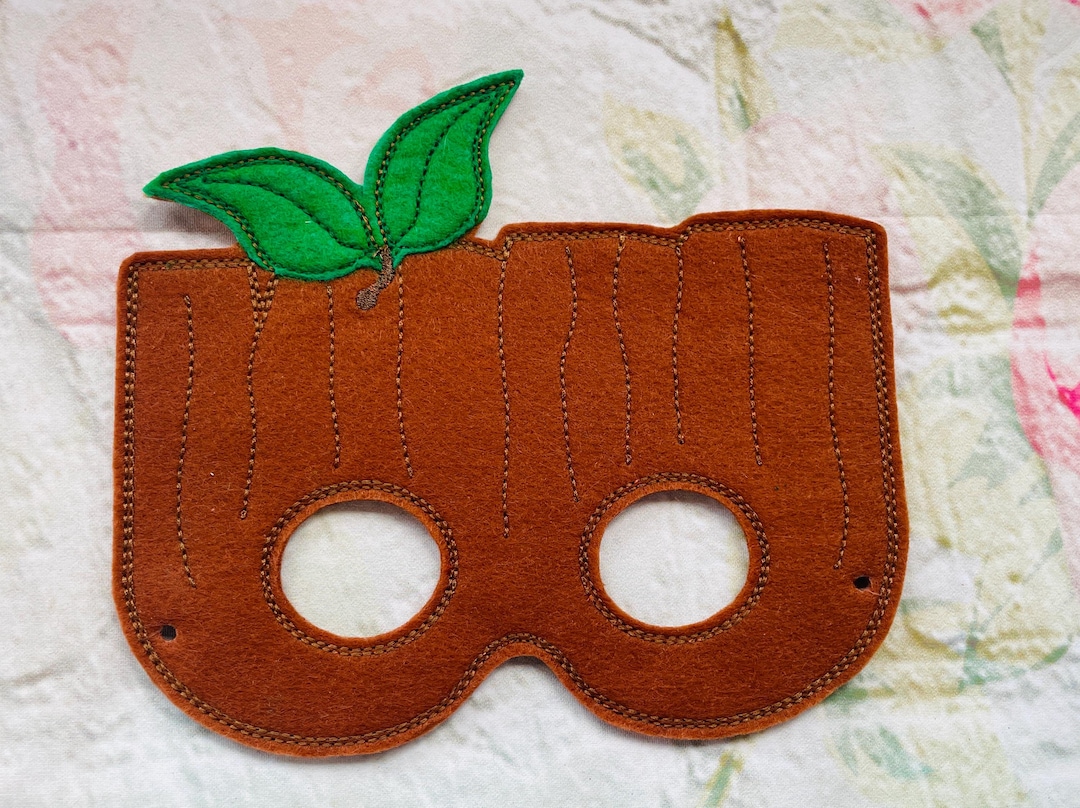 Handmade Stick Man or Highway Rat Felt Fancy Dress Mask - Etsy