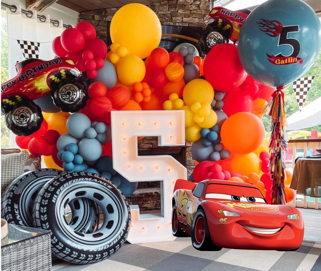 Cars Figurine Character Cars Cutout Party Decoration - Etsy