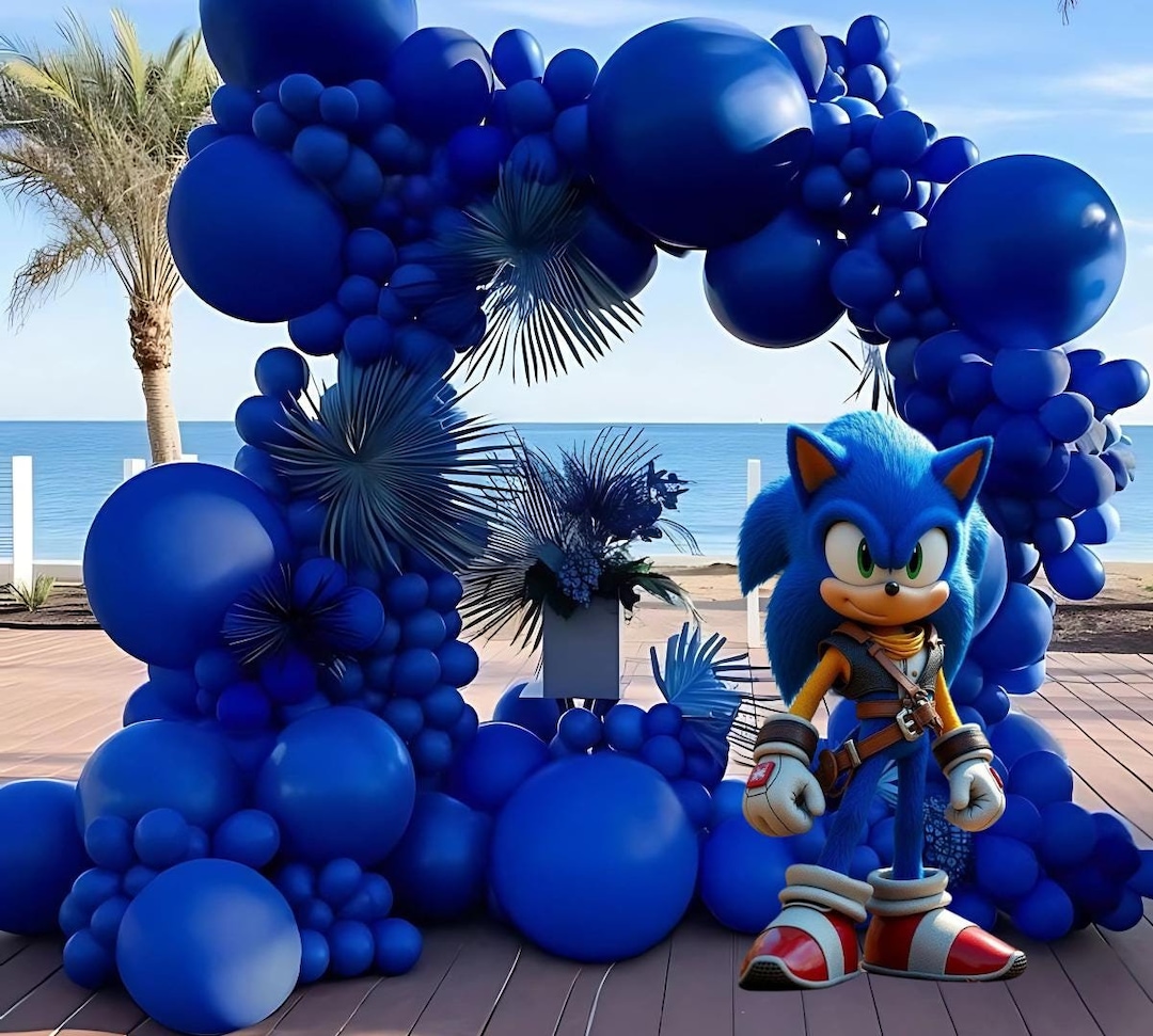 Sonic Character Cutout Figurine, Sonic Birthday - Etsy