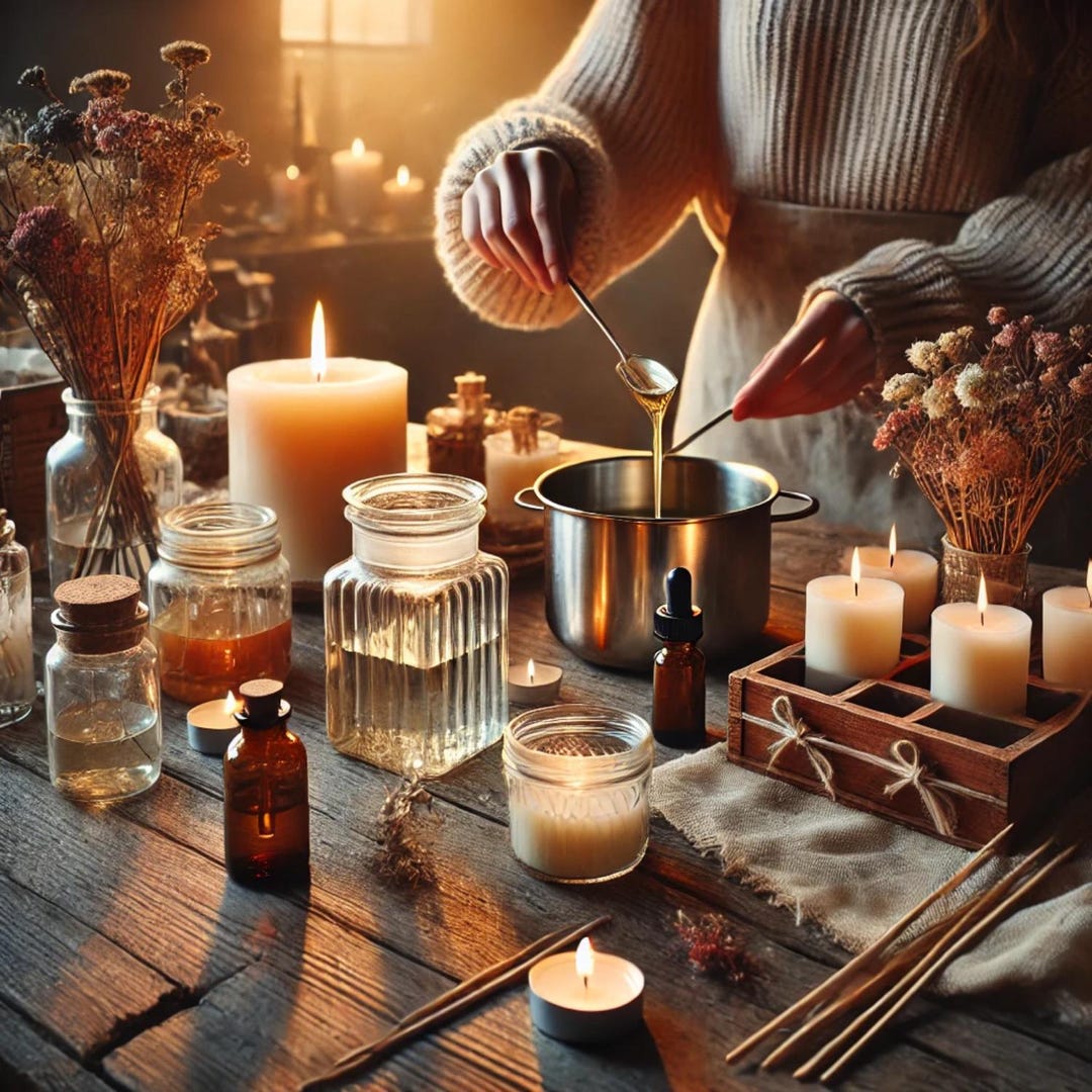 DIY Scented Candle Making Guide, Digital PDF Tutorial, Learn How to ...