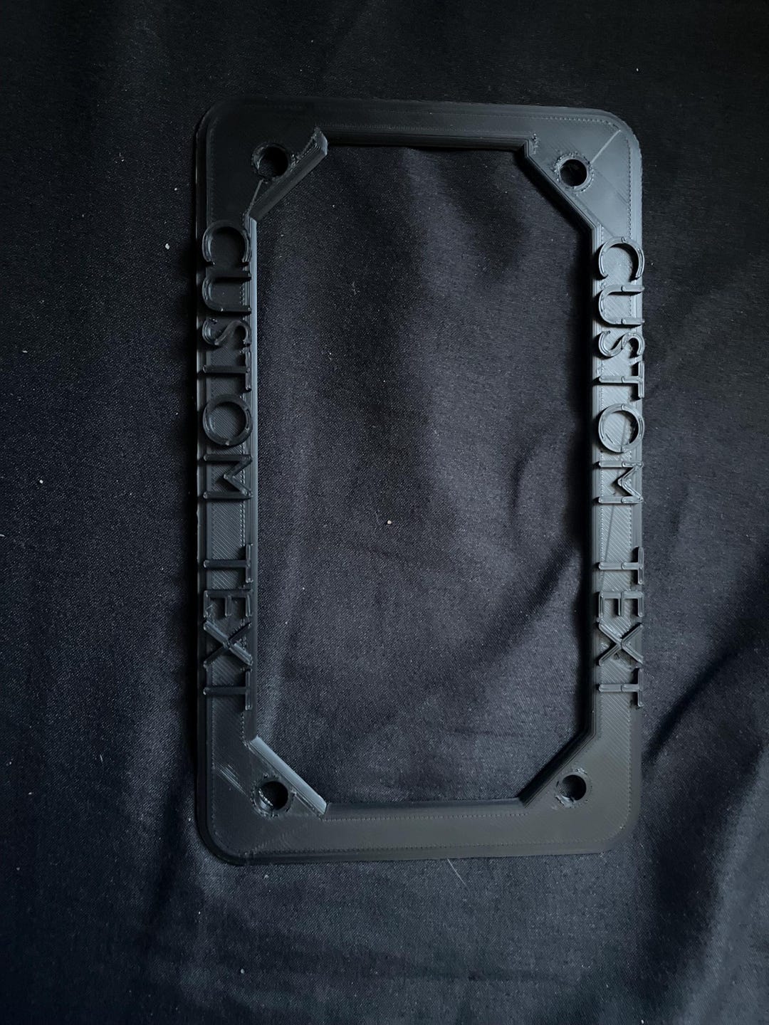 Custom Motorcycle License Plates With 3d Texture and Logos - Etsy