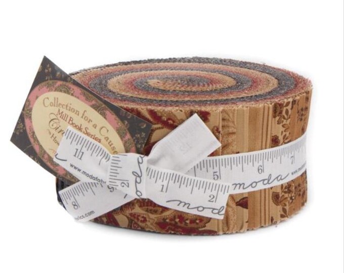 Mill Book Series Circa 1889 Moda Jelly Roll - Etsy