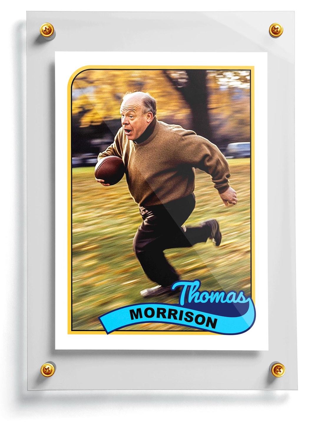 Custom Sports Trading Card | Personalized Gift With Acrylic Case - Etsy