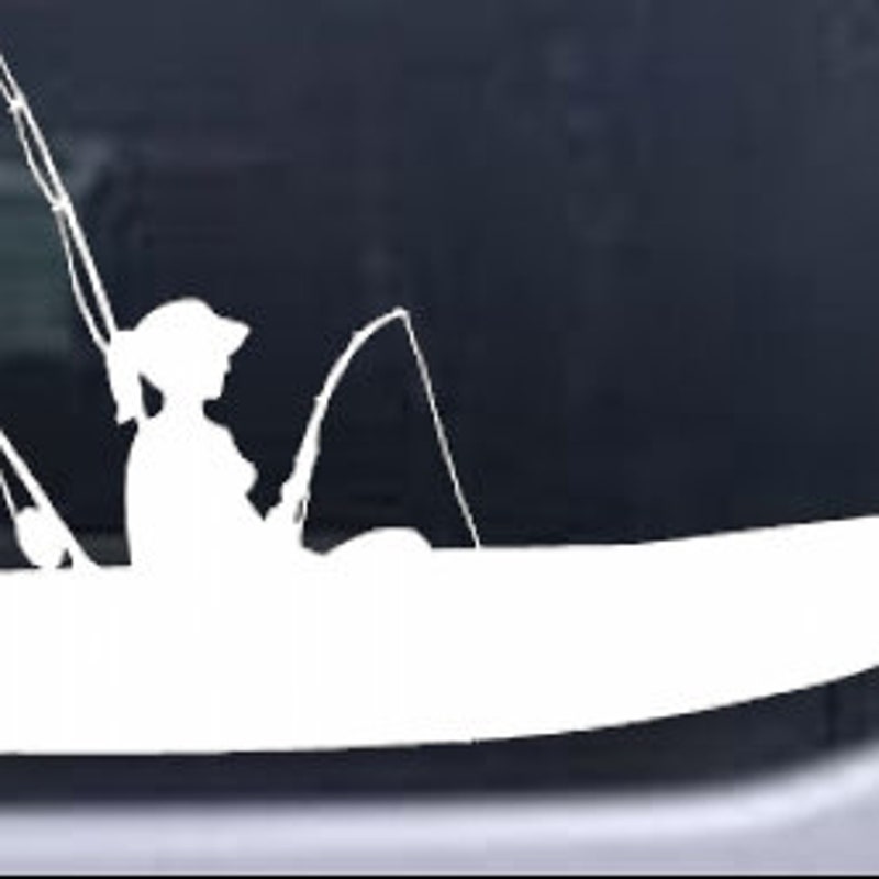 Kayak Fishing Decals and Stickers - Etsy