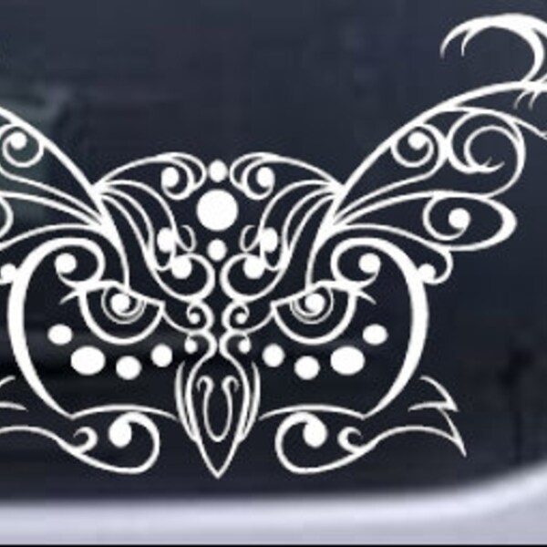 Owl Car Decal - Etsy
