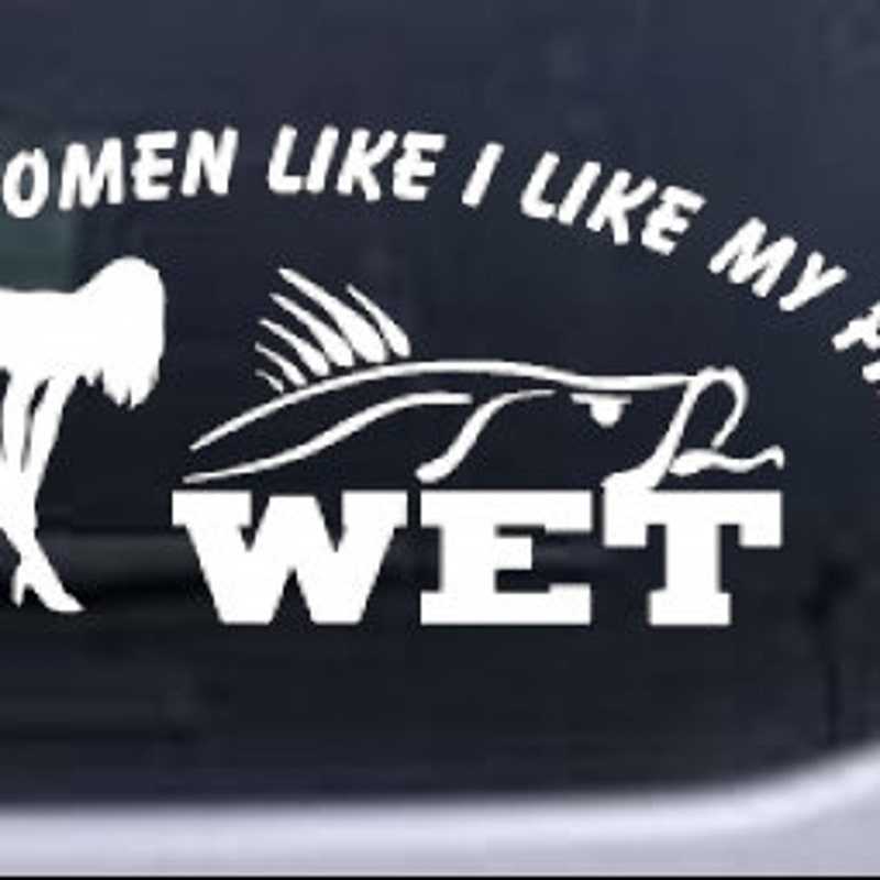 Fishing Truck Decal - Etsy