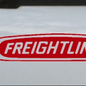 10in X 2.3in Freightliner Logo Car or Truck Window Laptop Decal Sticker ...