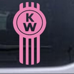10in X 5.5in Kenworth Logo KW No Text Car or Truck Window Laptop Decal ...