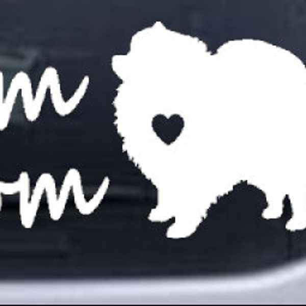 Pomeranian Decal - Etsy