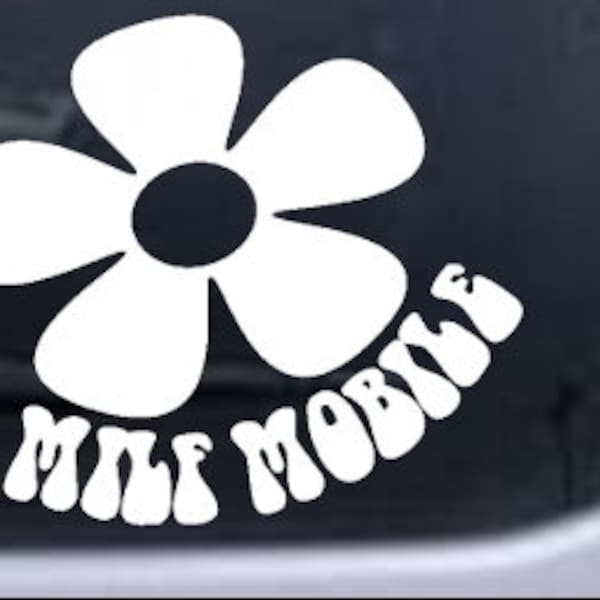 Milf Window Sticker - Etsy