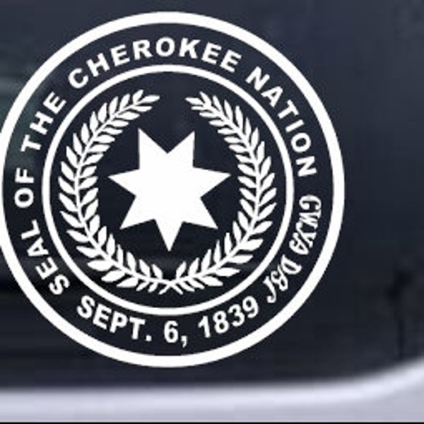 Seal of the Cherokee Nation - Etsy