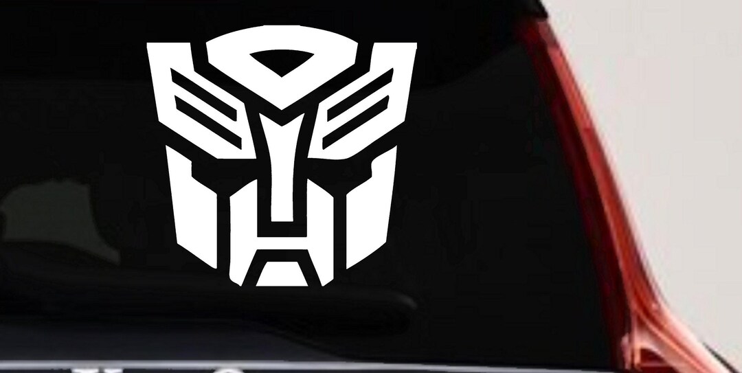 Autobot Decal Transformers Car Truck Window Sticker Sci Fi Vinyl 4in X ...
