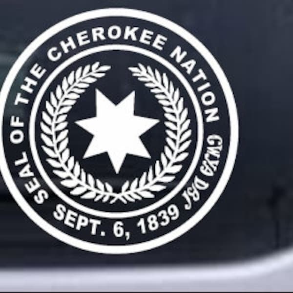 Seal of the Cherokee Nation - Etsy